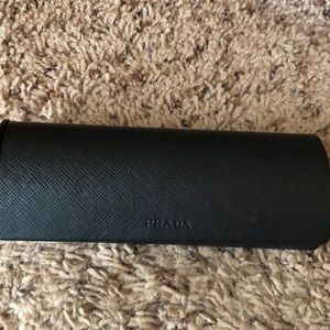 Prada | Accessories | Prada Black Eyeglass Case Beautiful And Luxurious ...